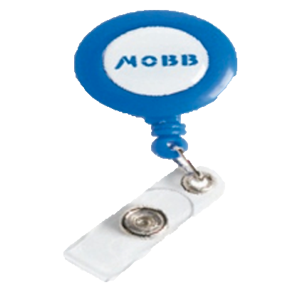 Retractable ID Name Tag