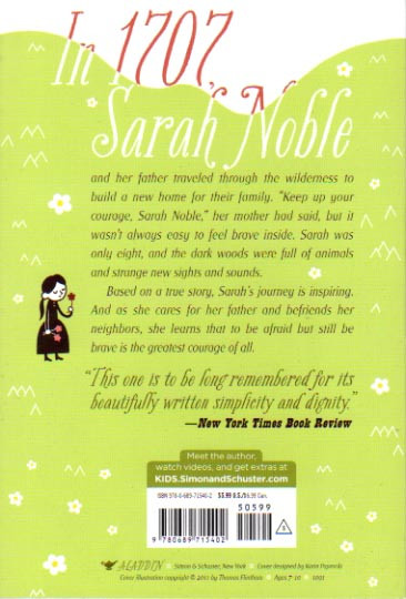 Courage of Sarah Noble Study Guide | Progeny Press Literature Curriculum