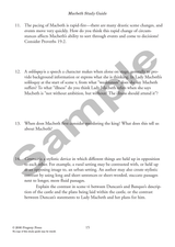 Macbeth Study Guide | Progeny Press Literature Curriculum