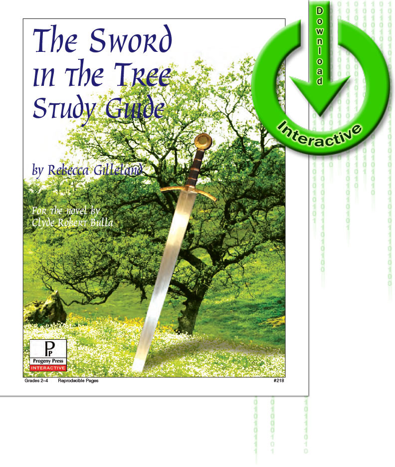 Sword in the Tree Book | Progeny Press Literature Curriculum