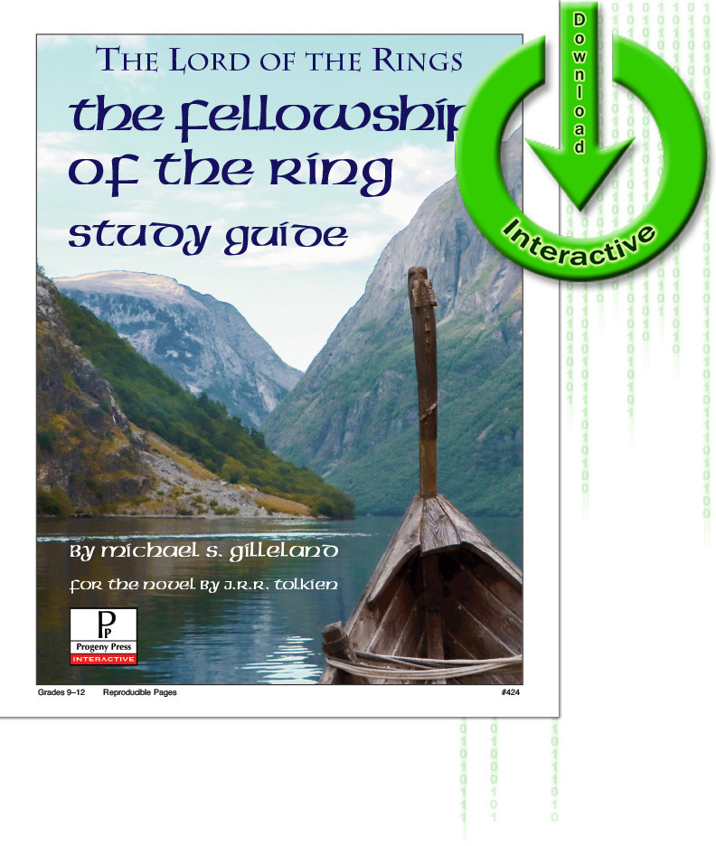 The Fellowship of the Ring Study Guide | Progeny Press Literature ...