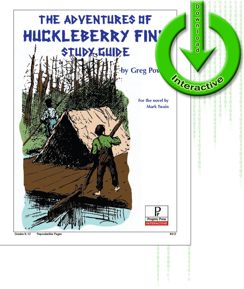 The Adventures of Huckleberry Finn Study Guide | Progeny Press ...