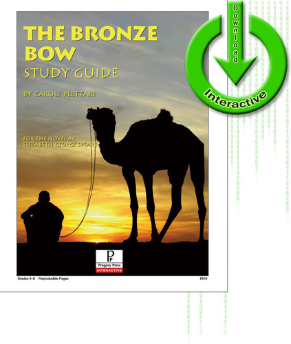 The Bronze Bow PDF Download Study Guide| Progeny Press Literature ...