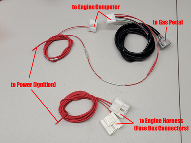 INT-8A + ECU-5WD + ENG-6A Power Harness - Derby Wiring Solutions LLC