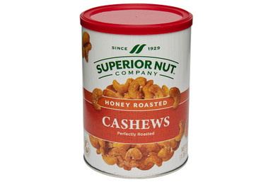 Buy Honey Roasted Cashews, 8oz Canisters (Pack of 3) from Superior Nut ...