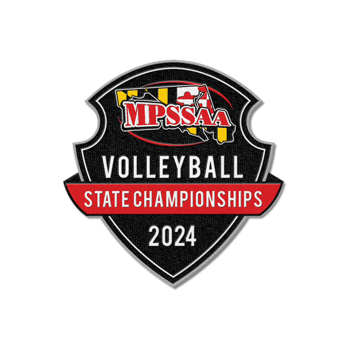 2024 MPSSAA Volleyball State Championships Patch