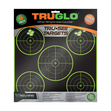 Shop Truglo Tru-See 5 Bull Target 12x12, 6 Pack at Urban Tactical ...