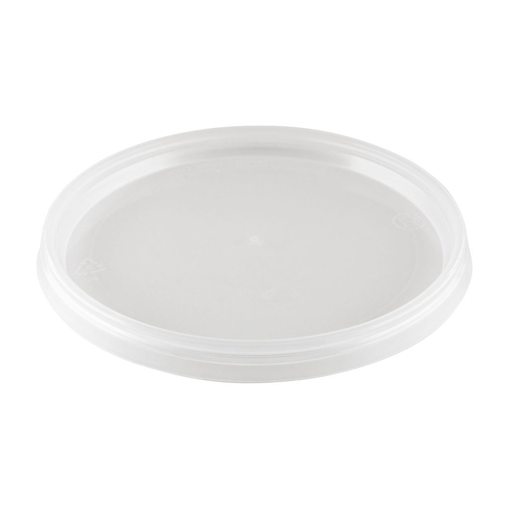 110mm Clear Plastic Snap On Lid - Plasdene Glass-Pak Pty Ltd