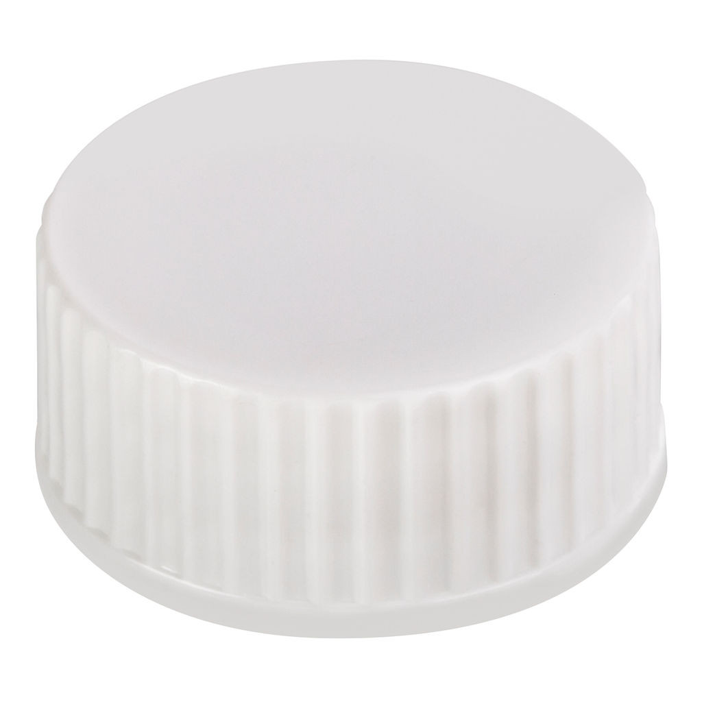 20mm White Plastic Screw Cap - Plasdene Glass-Pak Pty Ltd
