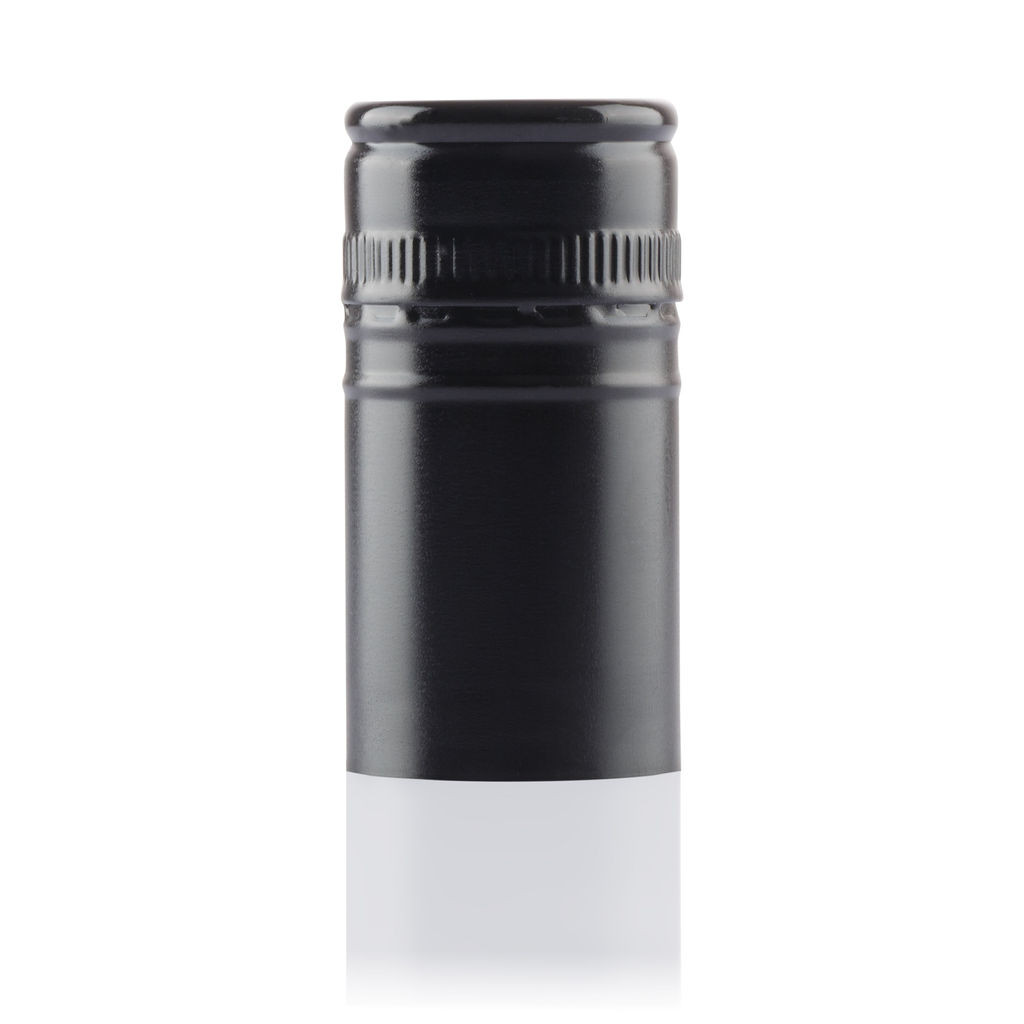 30x60mm Satin Black Aluminium Supervin BVS Cap - Plasdene Glass-Pak Pty Ltd
