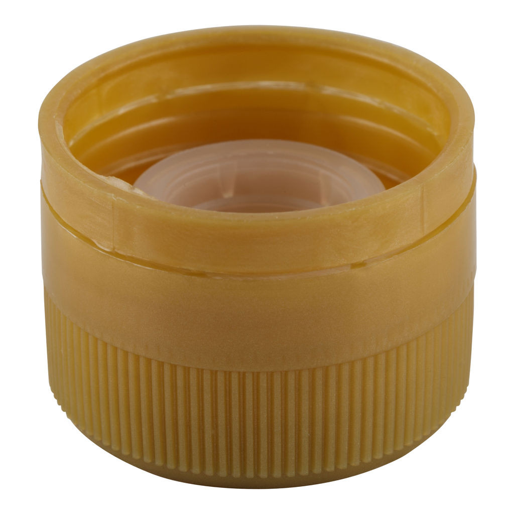 31.5mm Gold Plastic Tamper Evident Screw Cap with Pourer Plug ...