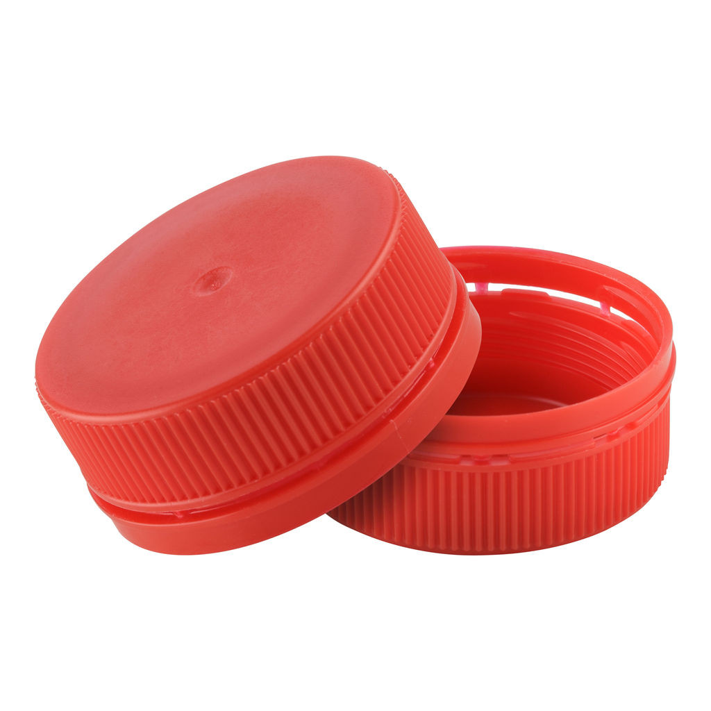 38mm Red Plastic Tamper Evident Snaploc Cap - Plasdene Glass-Pak Pty Ltd
