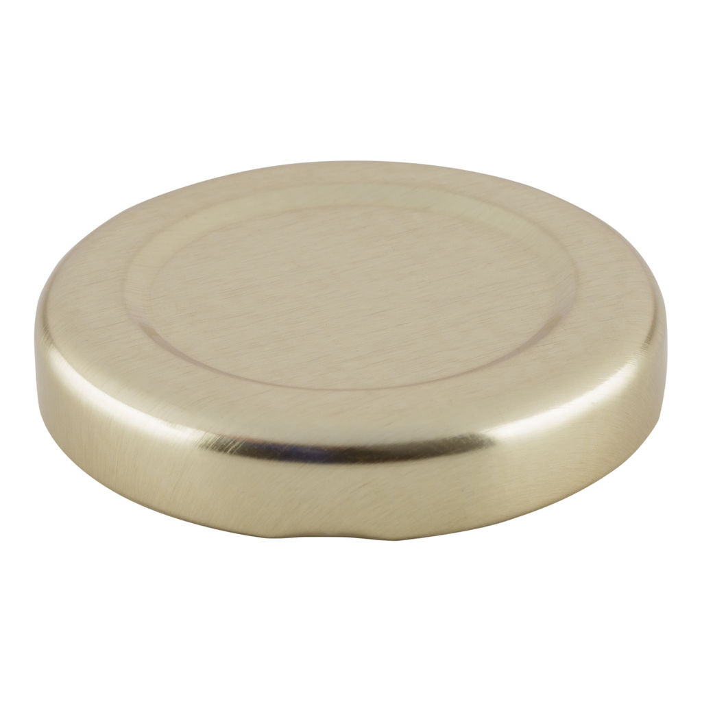 43mm Gold Metal Twist Cap - Plasdene Glass-Pak Pty Ltd