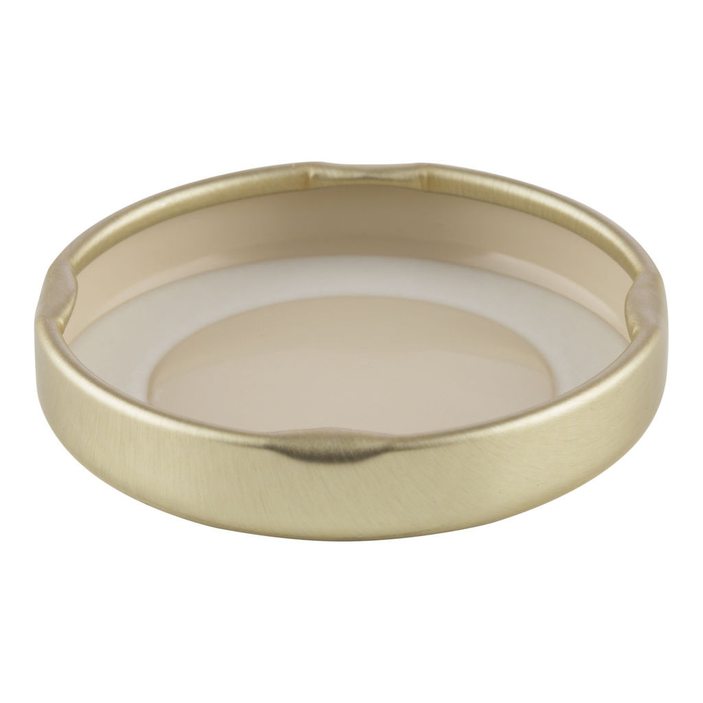 43mm Gold Metal Twist Cap - Plasdene Glass-Pak Pty Ltd