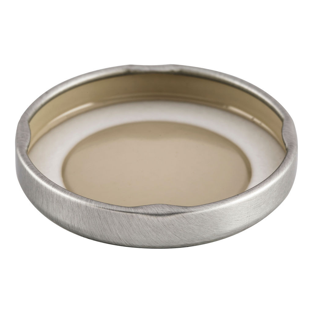 48mm Silver Metal Twist Cap - Plasdene Glass-Pak Pty Ltd