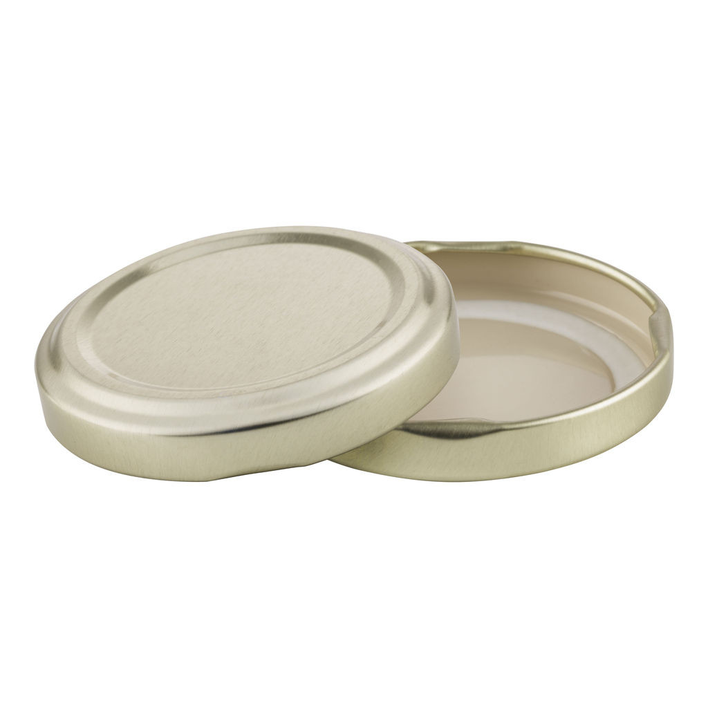 53mm Gold Metal Twist Cap - Plasdene Glass-Pak Pty Ltd