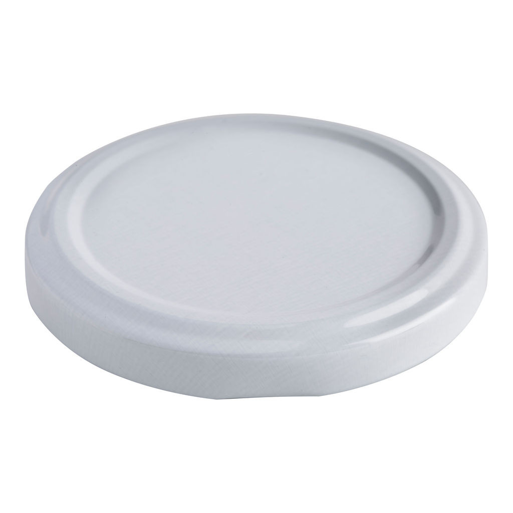 63mm White Metal RTS Twist Cap - Plasdene Glass-Pak Pty Ltd