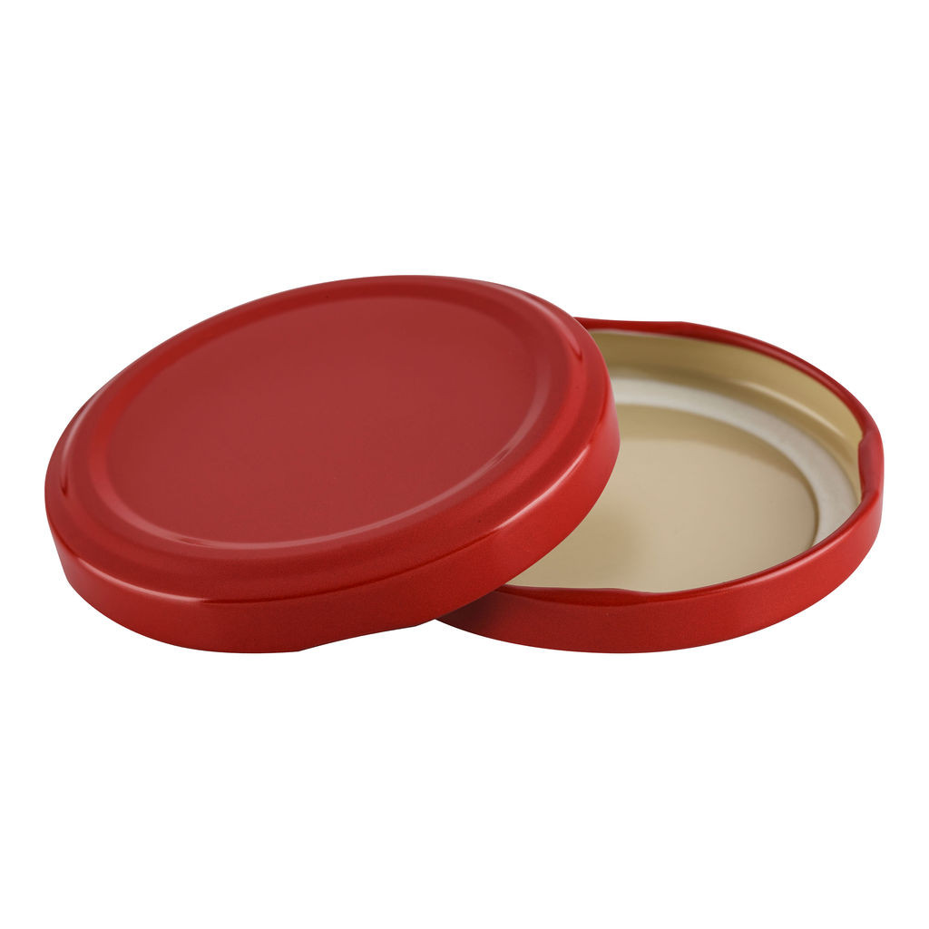 63mm Red Metal RTS Twist Cap - Plasdene Glass-Pak Pty Ltd