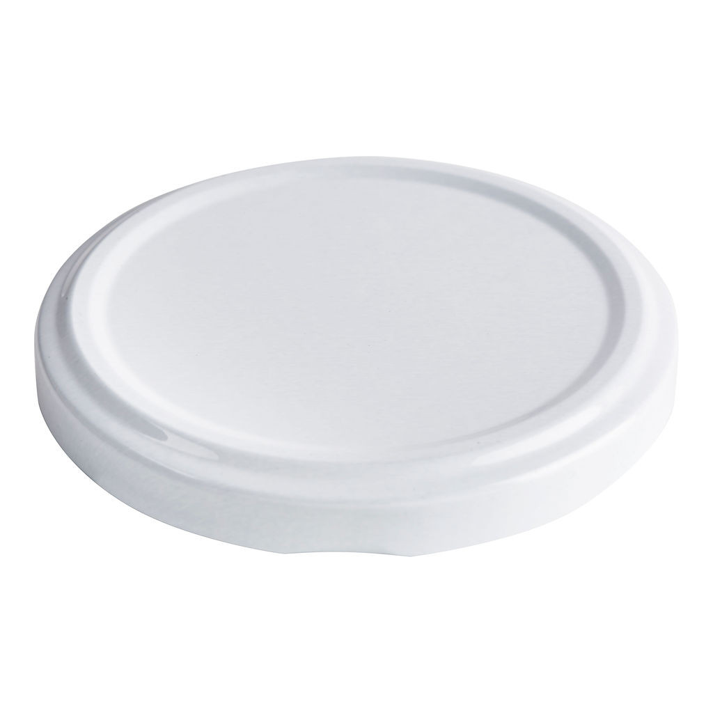 70mm White Metal RTS Twist Cap - Plasdene Glass-Pak Pty Ltd