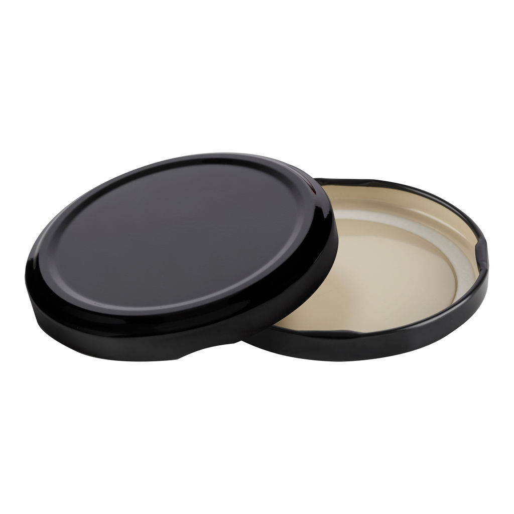 70mm Black Metal Twist Cap - Plasdene Glass-Pak Pty Ltd