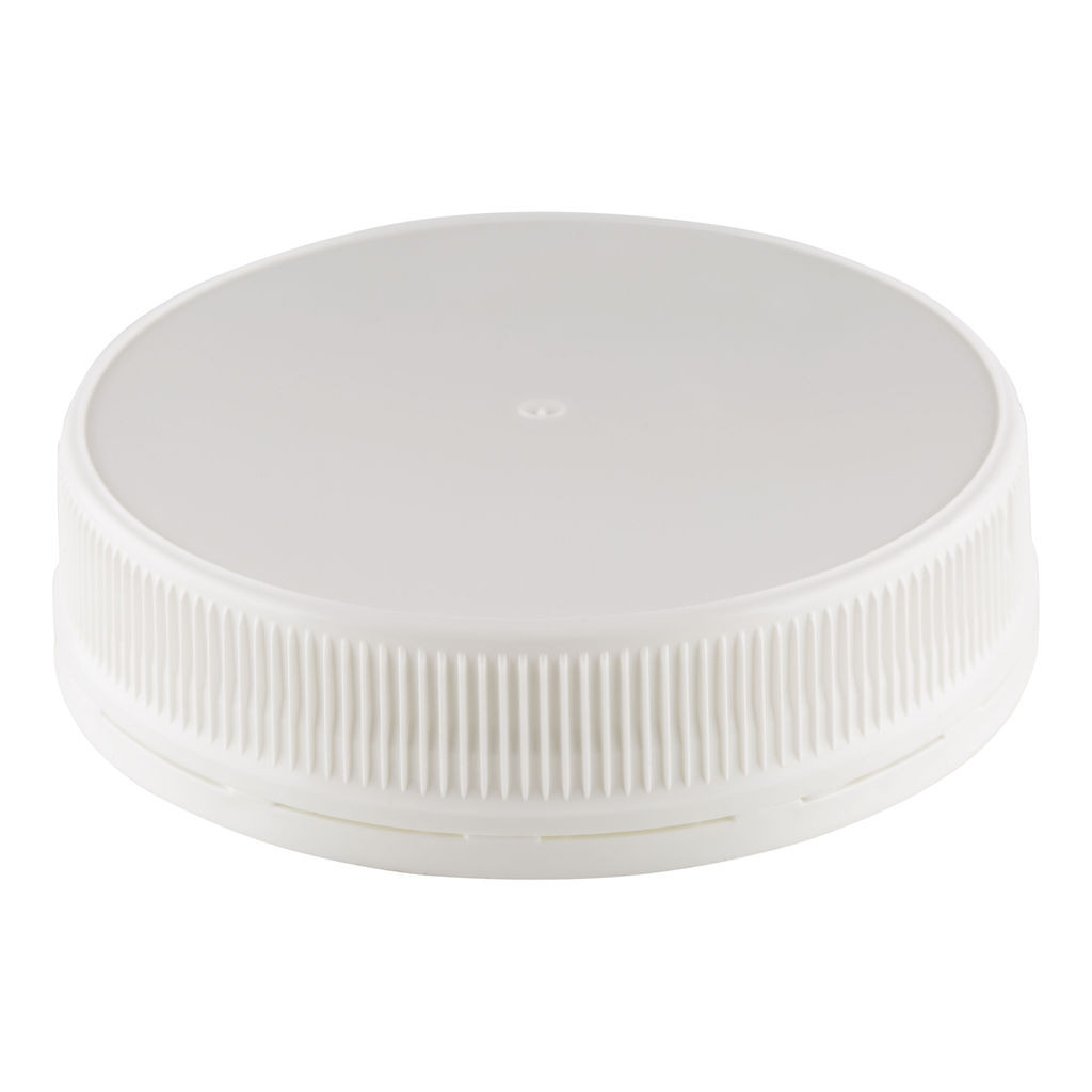 83mm White Plastic Tamper Evident Screw Cap with Liner - Plasdene Glass ...