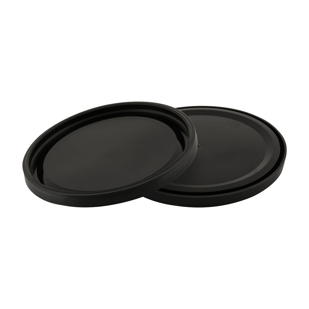 93mm Black Plastic Snap On Lid - Plasdene Glass-Pak Pty Ltd