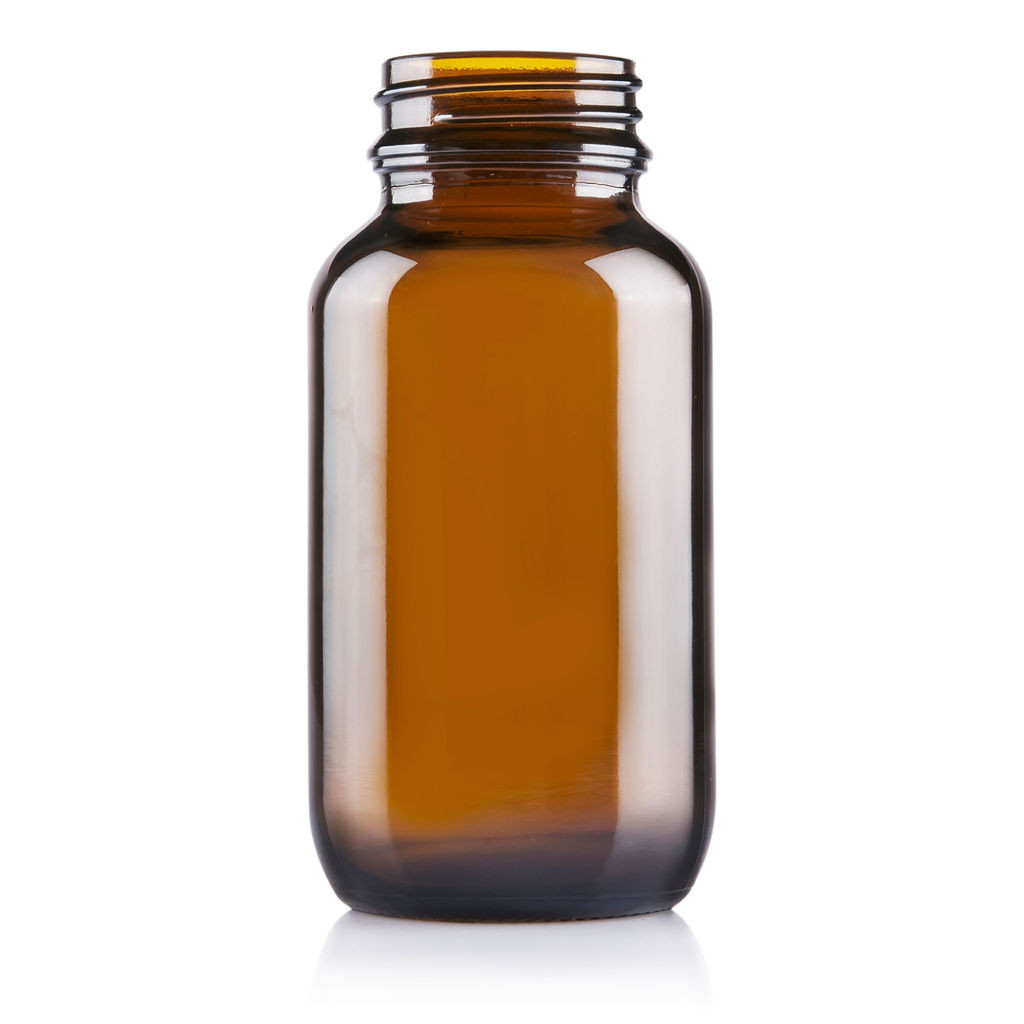 150ml Amber Glass Tablet Bottle 38mm T/E Finish - Plasdene Glass-Pak ...
