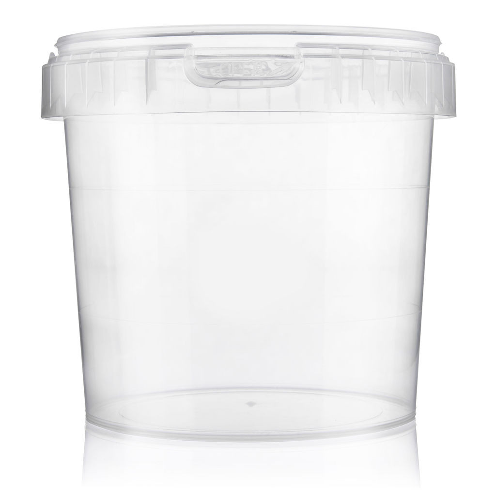 760ml Clear Plastic Food Tub 110mm T/E Finish - Plasdene Glass-Pak Pty Ltd