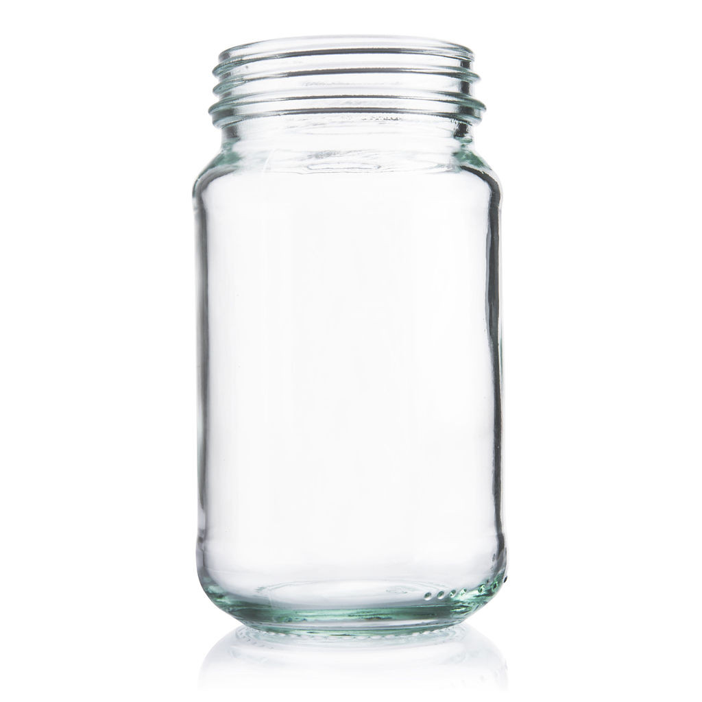 375ml Flint Glass Round Food Jar 63mm T/E Finish - Carton - Plasdene ...