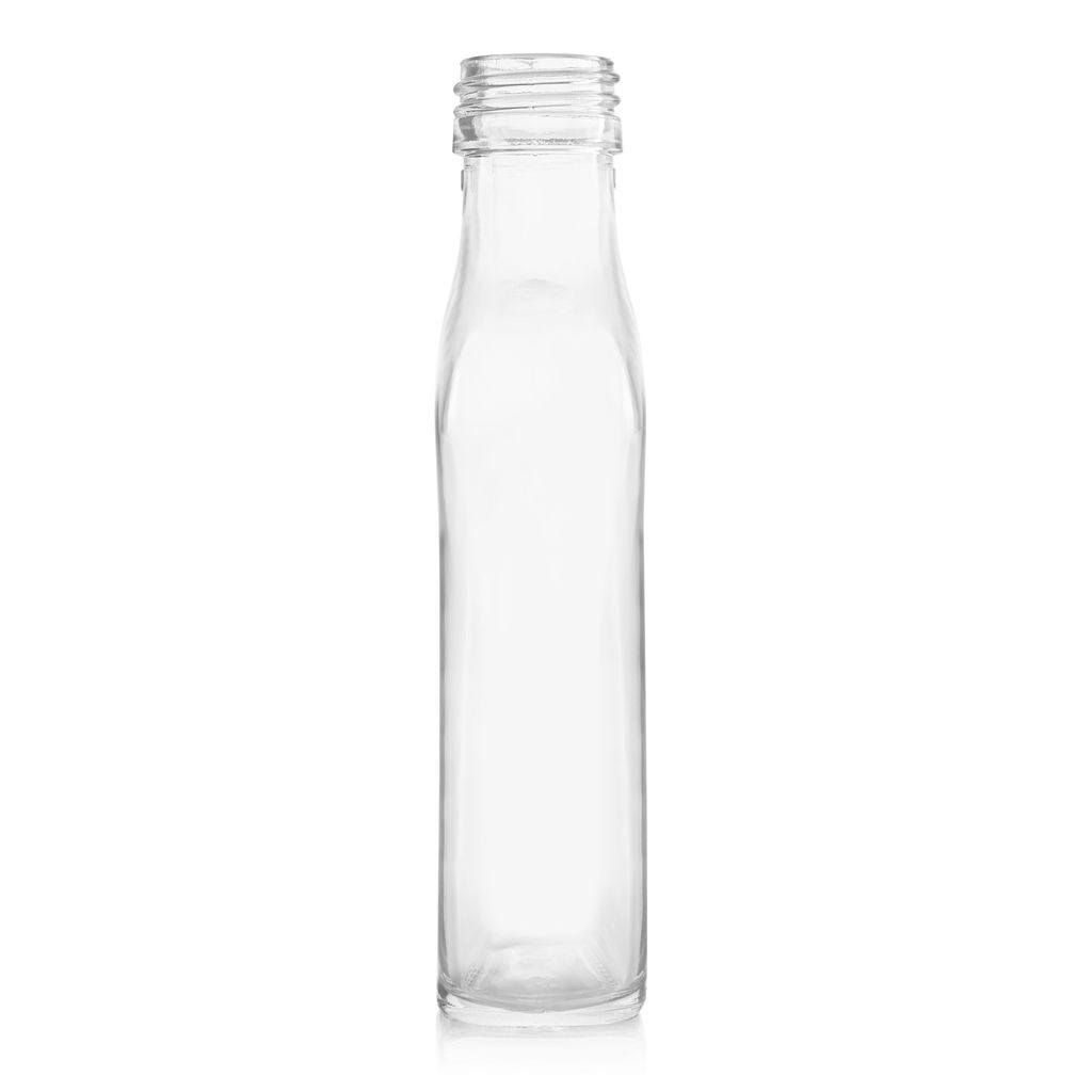 200ml Super Flint Glass Hip Flask Bottle 28mm T E Finish Pallet Plasdene Glass Pak Pty Ltd