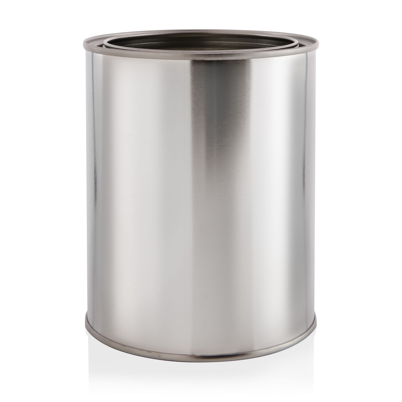 1Ltr Silver Plain Both Sides Tinplate Can Tripletite Finish - Plasdene ...