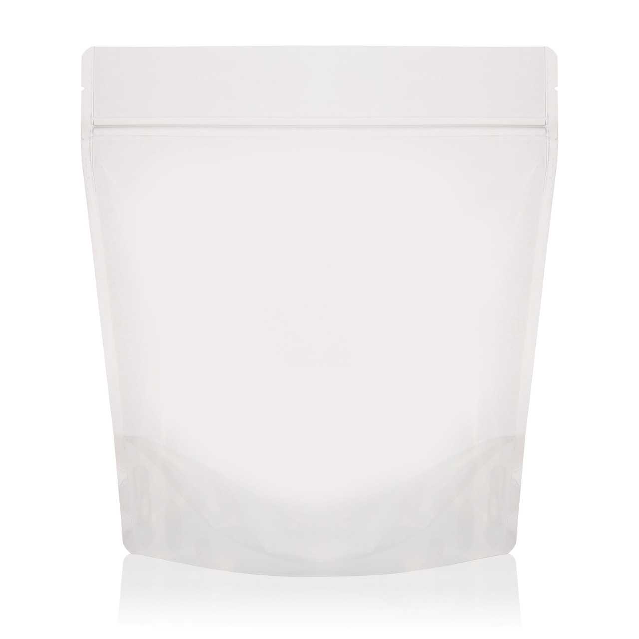 285mm x 310mm Clear Stand Up Pouch with Zip - Plasdene Glass-Pak Pty Ltd