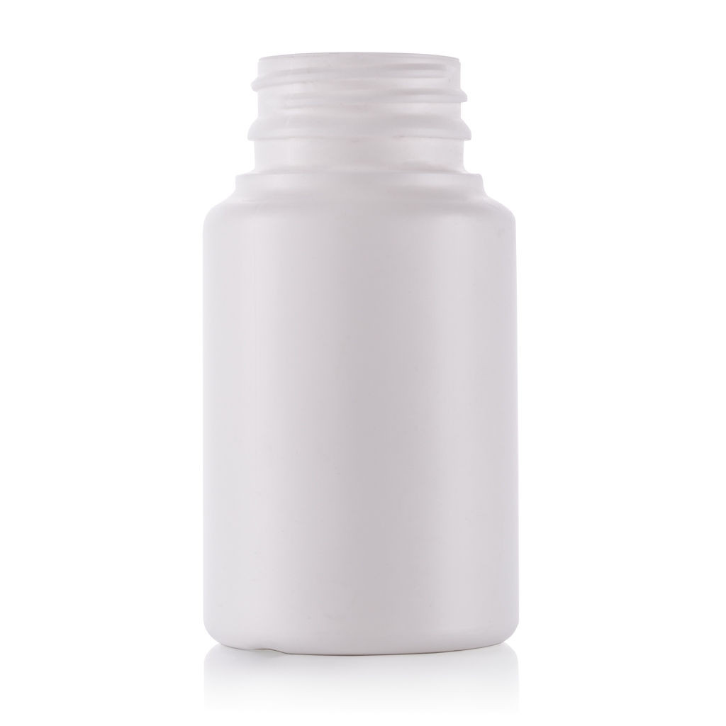 150ml White Plastic Tablet Bottle 38mm T/E Finish - Plasdene Glass-Pak ...