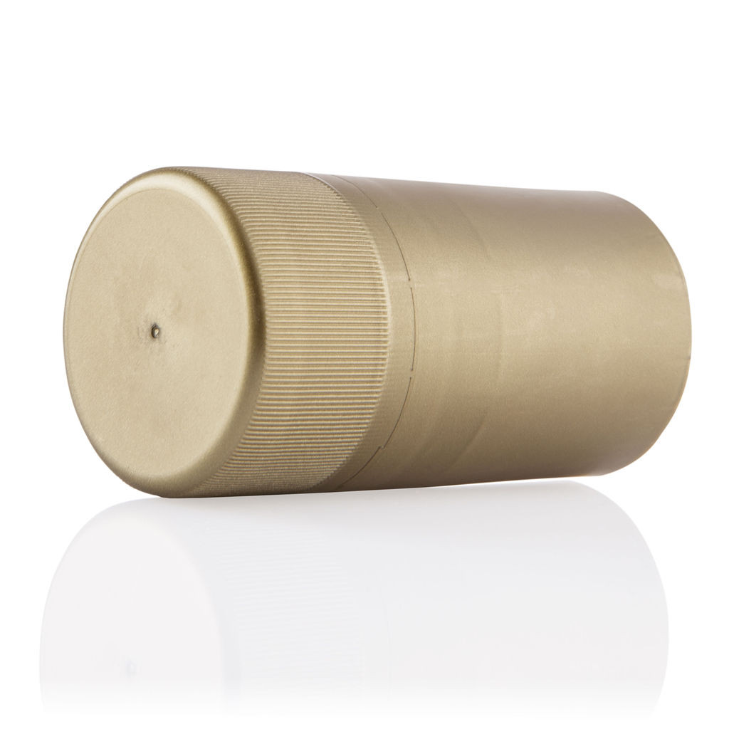 30x60mm Matt Gold Plastic BVS Cap - Plasdene Glass-Pak Pty Ltd