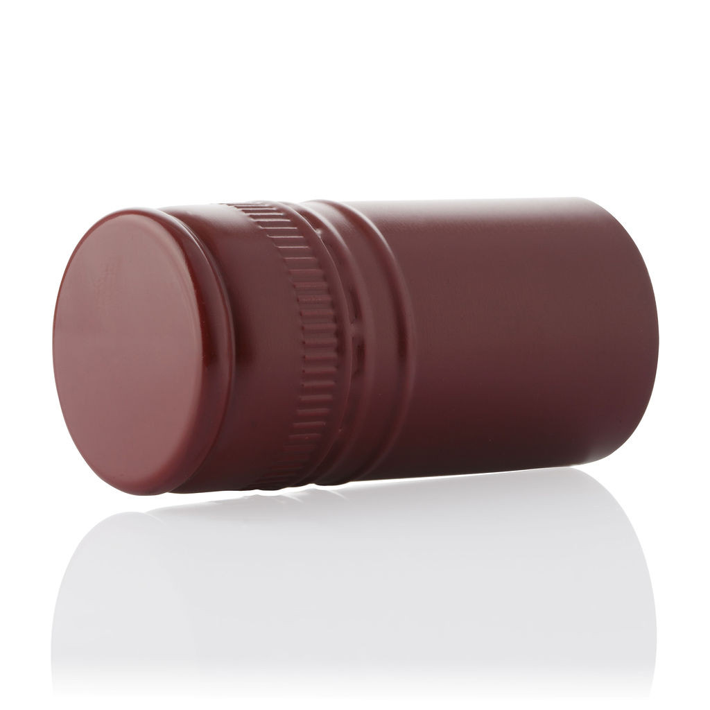 30x60mm Brick Red Aluminium BVS Cap - Plasdene Glass-Pak Pty Ltd
