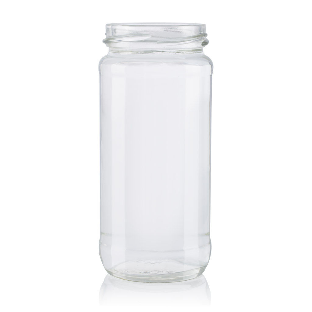 215ml Flint Glass Round Food Jar 53mm Twist Finish - Plasdene Glass-Pak ...
