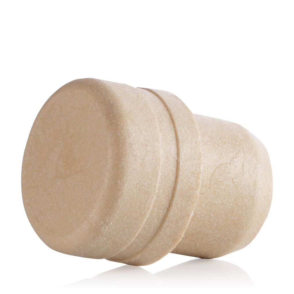 15mm Wide Stem Beige Synthetic Stopper - Plasdene Glass-Pak Pty Ltd
