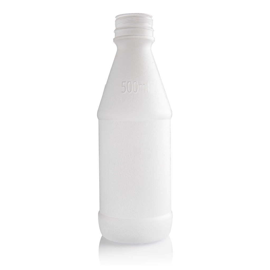 500ml Natural Plastic Single Serve Bottle 38mm T/E Finish - Plasdene ...