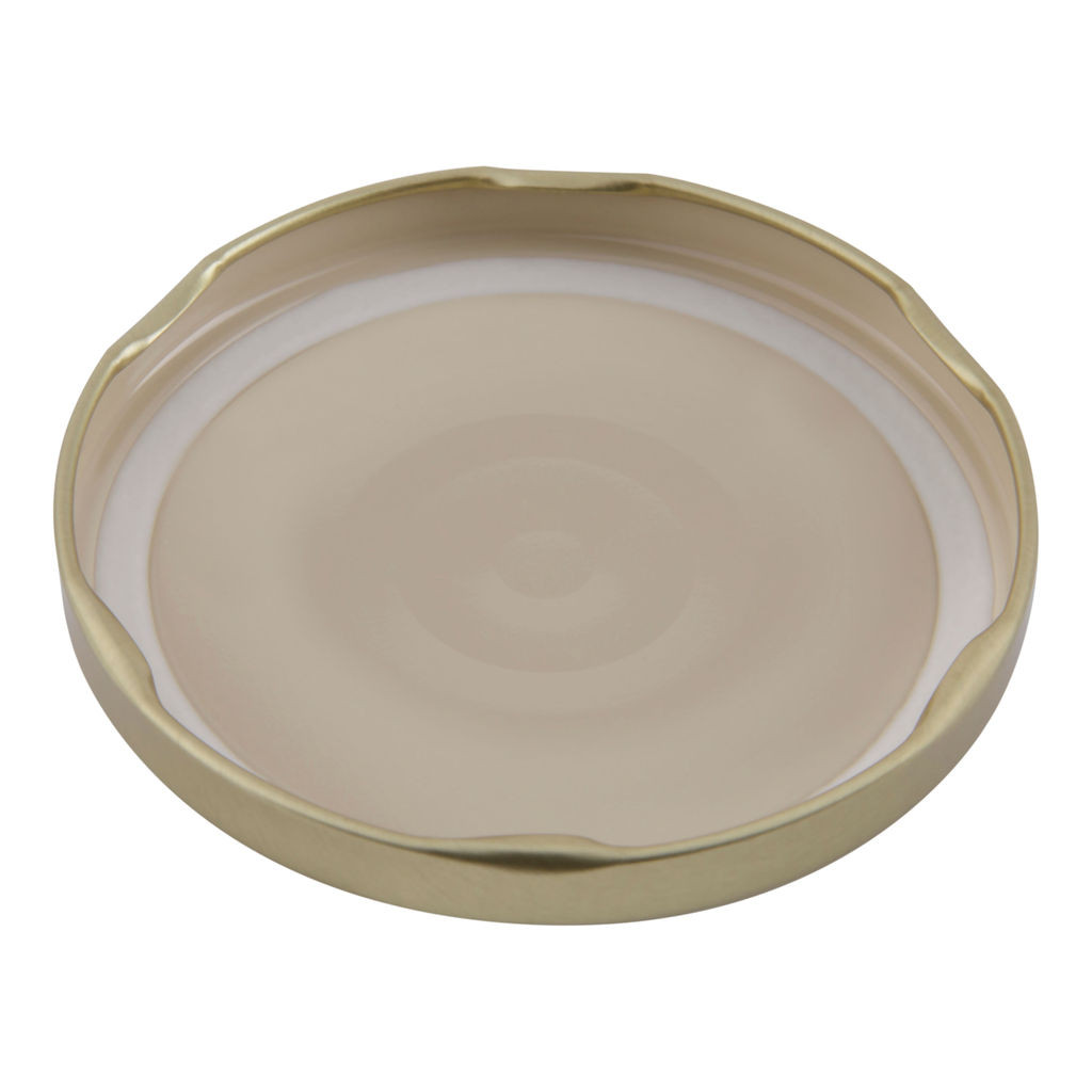 82mm Gold Metal Twist Cap - Plasdene Glass-Pak Pty Ltd