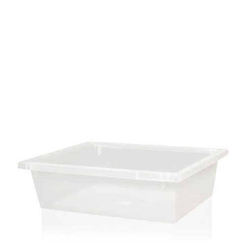 13.5Ltr Natural Plastic #4 Stacker Crate - Plasdene Glass-Pak Pty Ltd