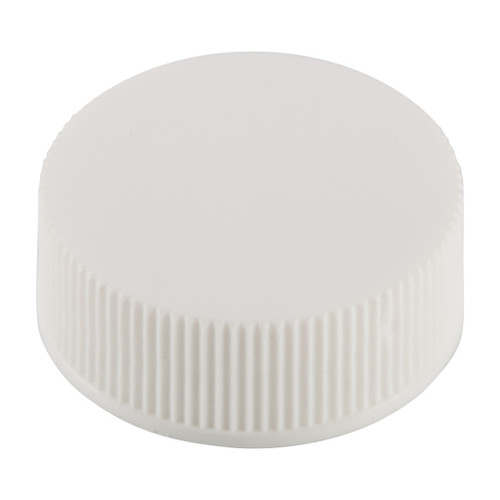 28mm White Plastic Screw Cap - Plasdene Glass-Pak Pty Ltd