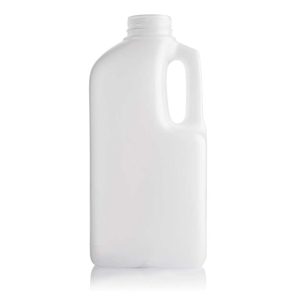 1ltr Natural Plastic Handled Beverage Bottle 38mm Snaploc T/E Finish ...