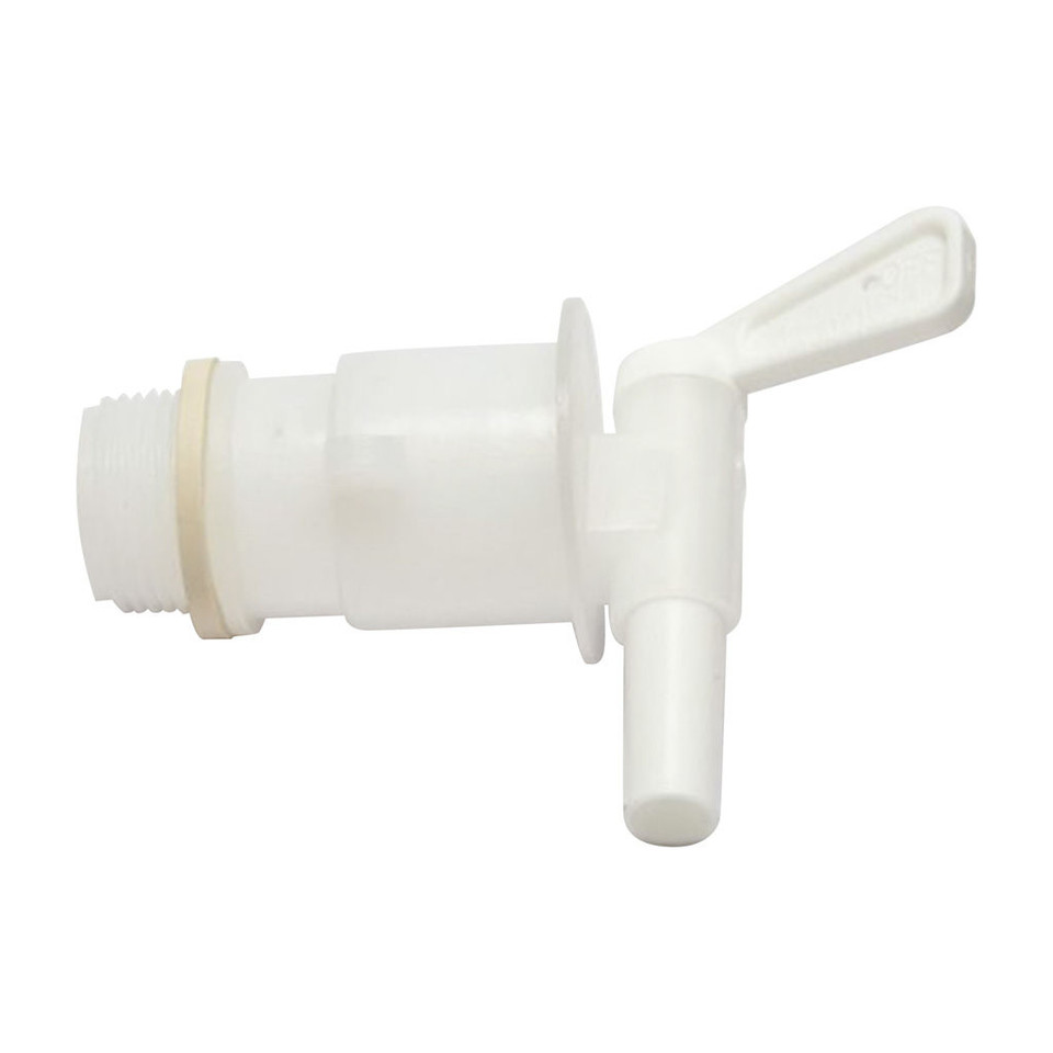8mm Natural Plastic Quick Serve Tap 20mm Thread - Plasdene Glass-Pak ...