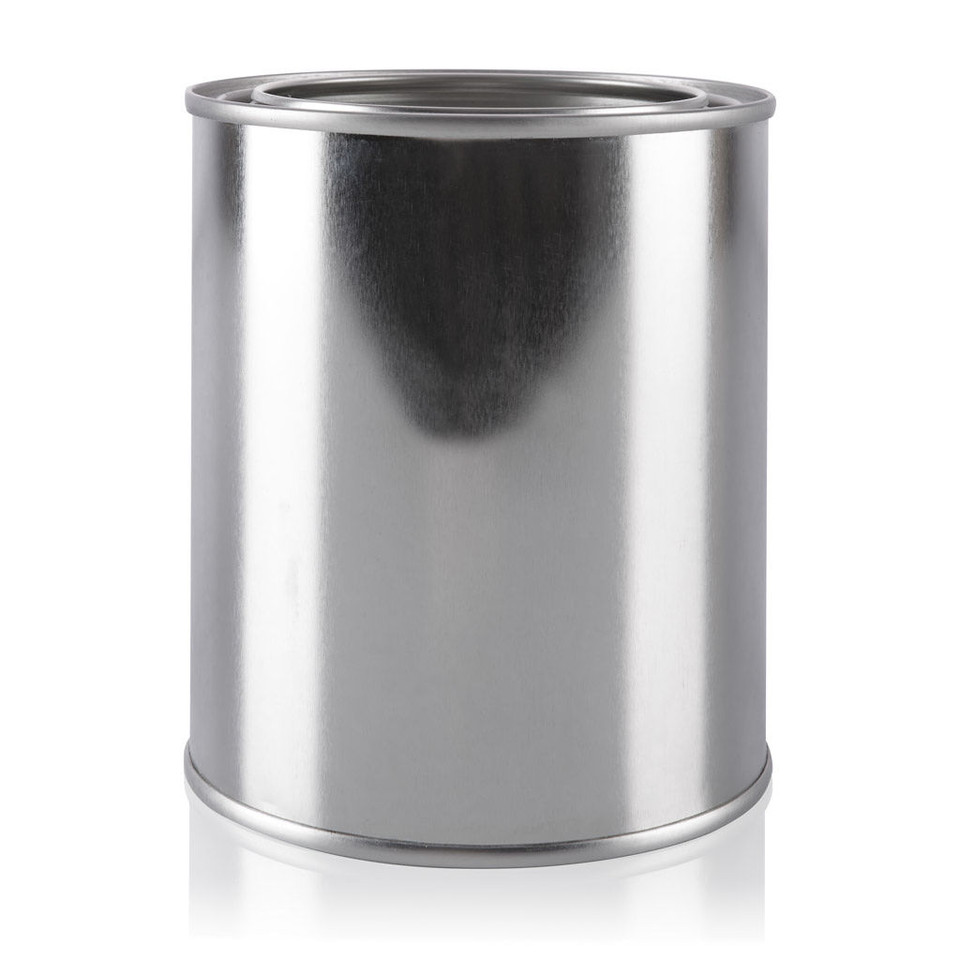 500ml Silver Plan Both Sides Tinplate Can Tripletite Finish - Plasdene ...