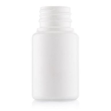 120ml White Plastic Tablet 38mm Bottle T/E Finish - Plasdene Glass-Pak ...