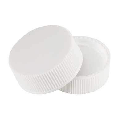 28mm White Plastic Screw Cap with Teflon Liner - Plasdene Glass-Pak Pty Ltd