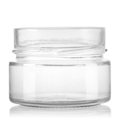106ml Flint Glass Ergo Jar 70mm Deep Twist Finish - Pack - Plasdene ...