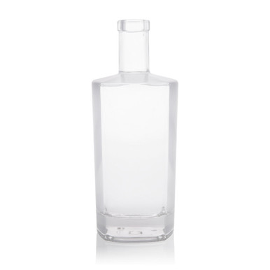 500ml Flint Glass Contessa Decanta Bottle Cork Finish - Pack - Plasdene ...