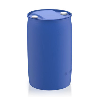 220Ltr Blue Plastic DG Closed Head Drum with 2 Bungs - Plasdene Glass ...