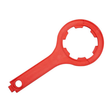 58mm Red Plastic Drum Spanner - Plasdene Glass-Pak Pty Ltd